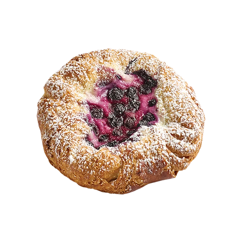 Wild Blueberry & Custard Danish – COBS Bread